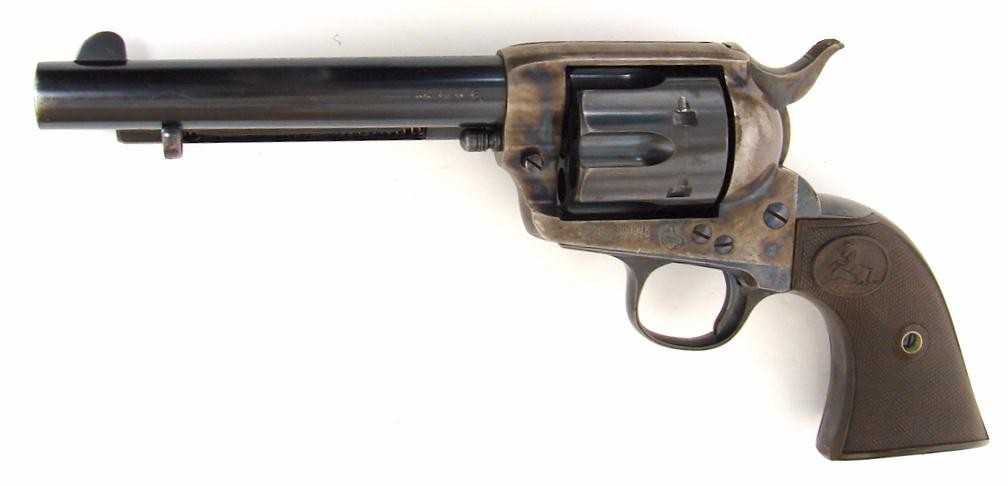 Colt Single Action .38-40 caliber pre-war revolver with factory letter ...