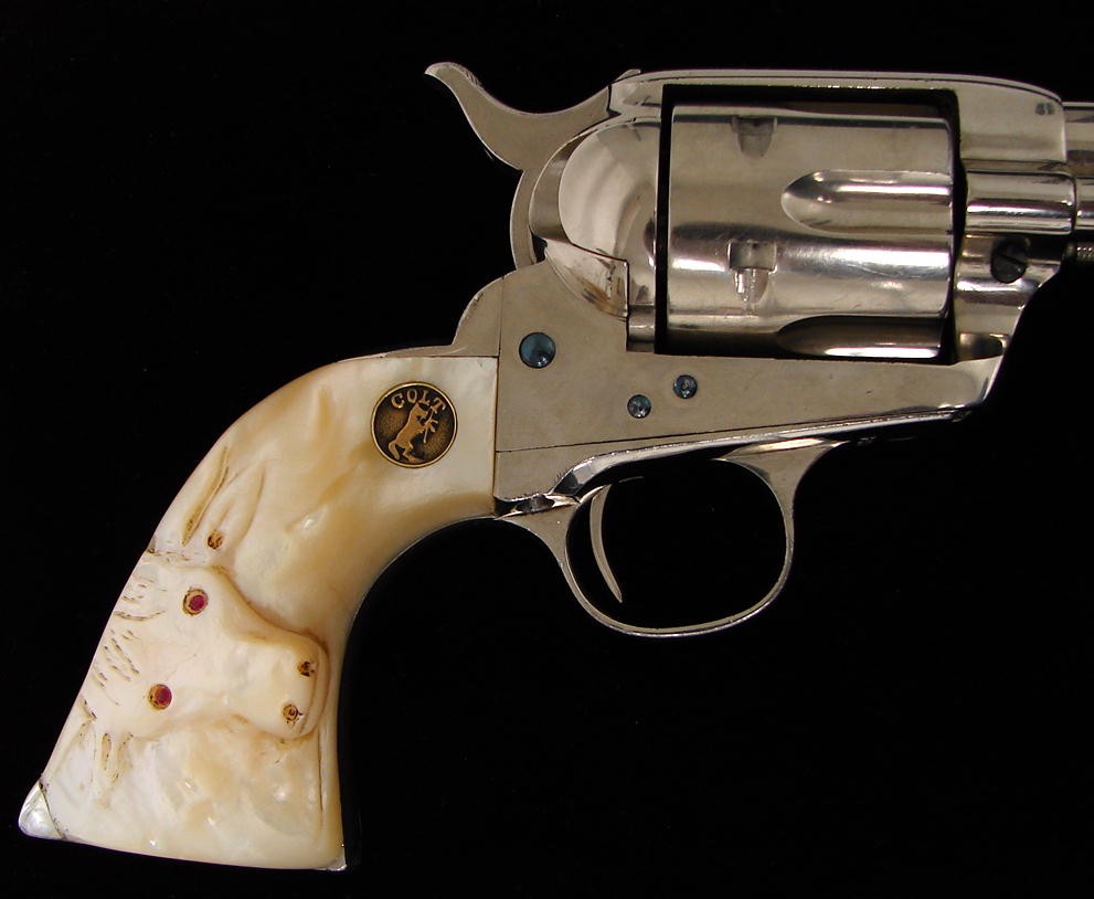 Colt Frontier Six Shooter .44-40 caliber revolver. Excellent pre-war ...