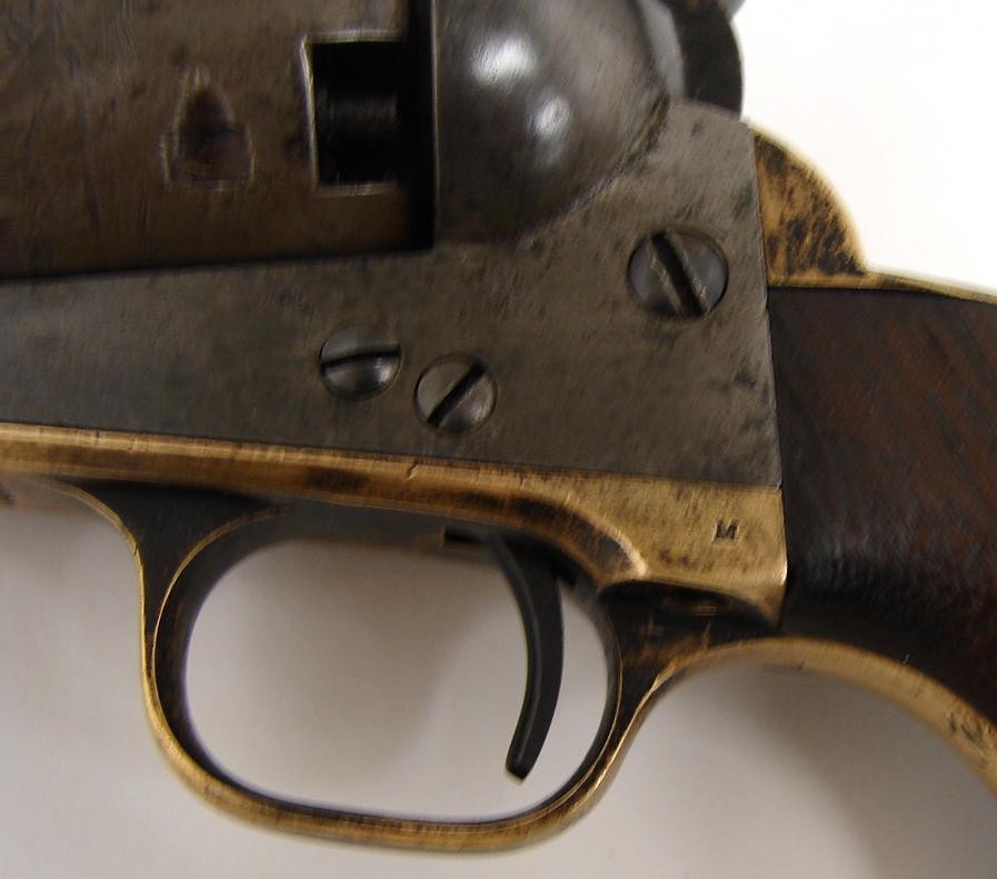 Colt 1851 U.S. Navy revolver serial number range 73xxx. Matching ...