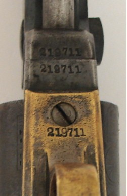 Colt 1849 Pocket .31 caliber revolver. 6" barrel with one line New York ...