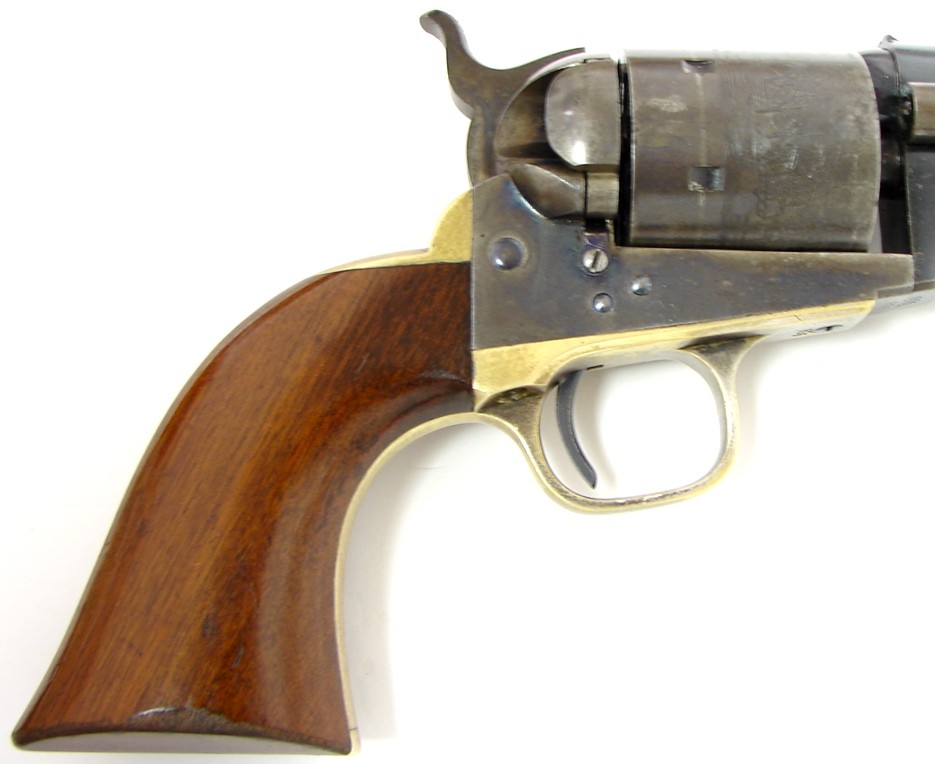 Colt 1871-72 Open-Top .44 Rimfire revolver. Early model with Navy grips ...