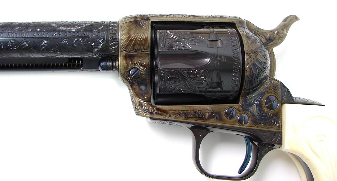 Colt Single Action .44 Special caliber revolver. Outstanding Ken Hurst ...