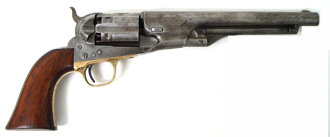 Colt 1860 Fluted Army caliber revolver. Serial number 4775. Made in ...