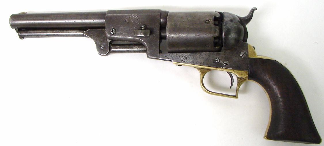 Colt 1st Model Dragoon .44 caliber revolver. Serial number 6365. Made ...