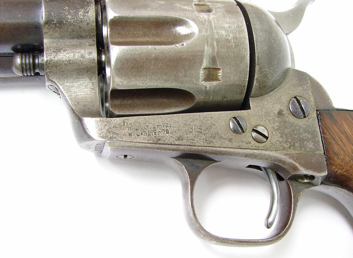 Colt U.S. Artillery model Single Action .45 Long Colt caliber revolver ...
