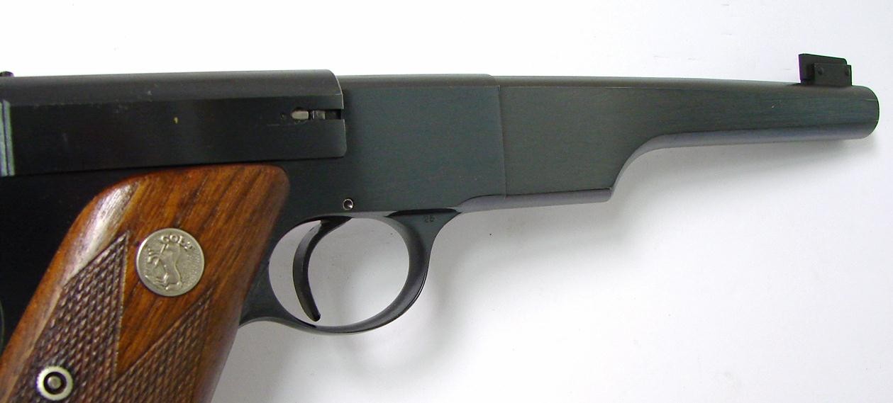 Colt Woodman Match Target .22LR caliber pistol. Original pre-war ...