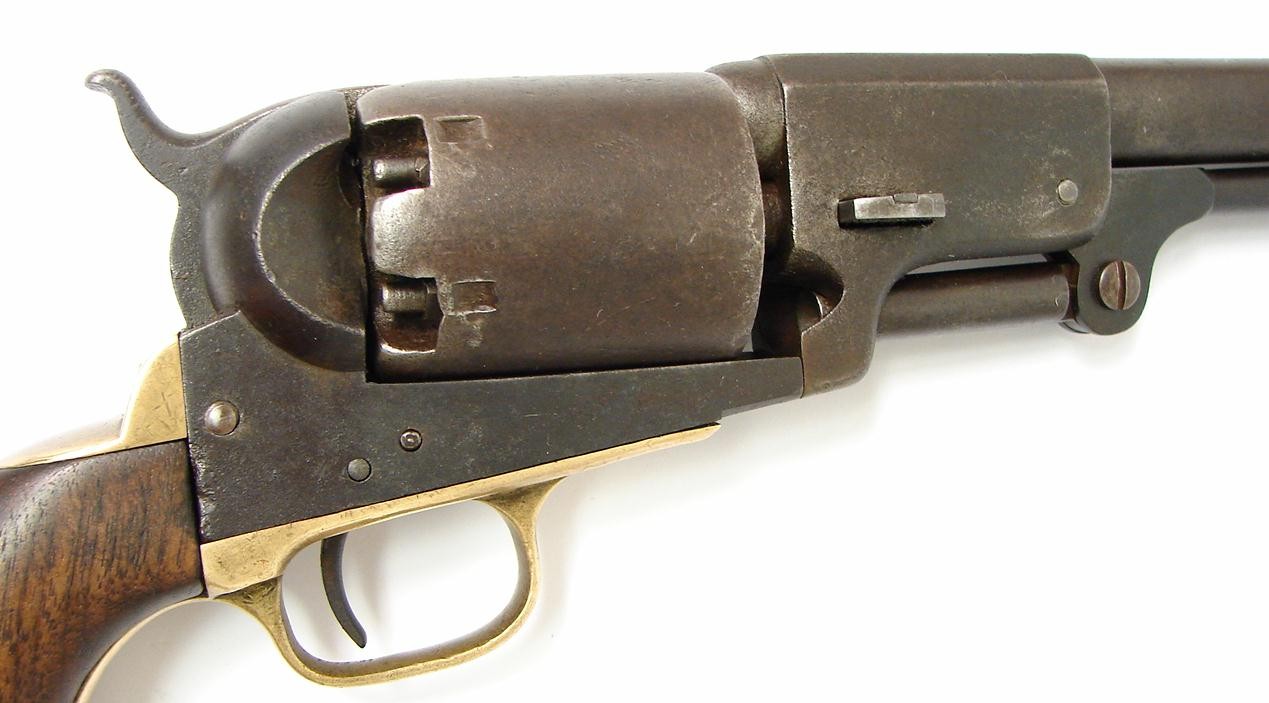 Colt 3rd Model Dragoon .44 caliber revolver. Serial #12655. Bore has ...