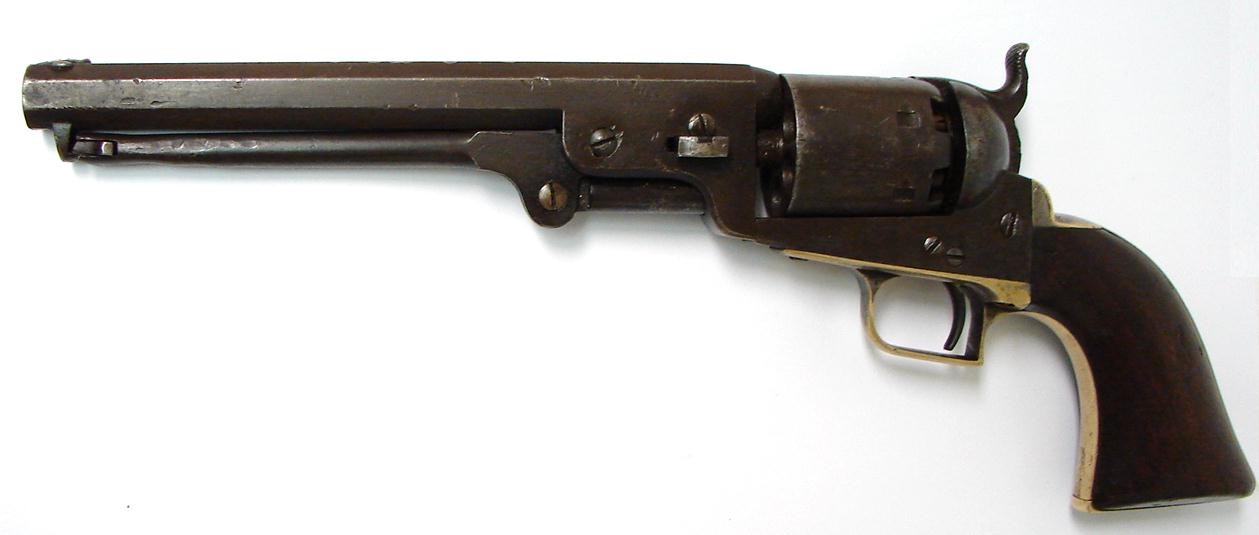 Very Early Colt 1851 Navy 2nd Model revolver. Made in 1850. Gun is all ...
