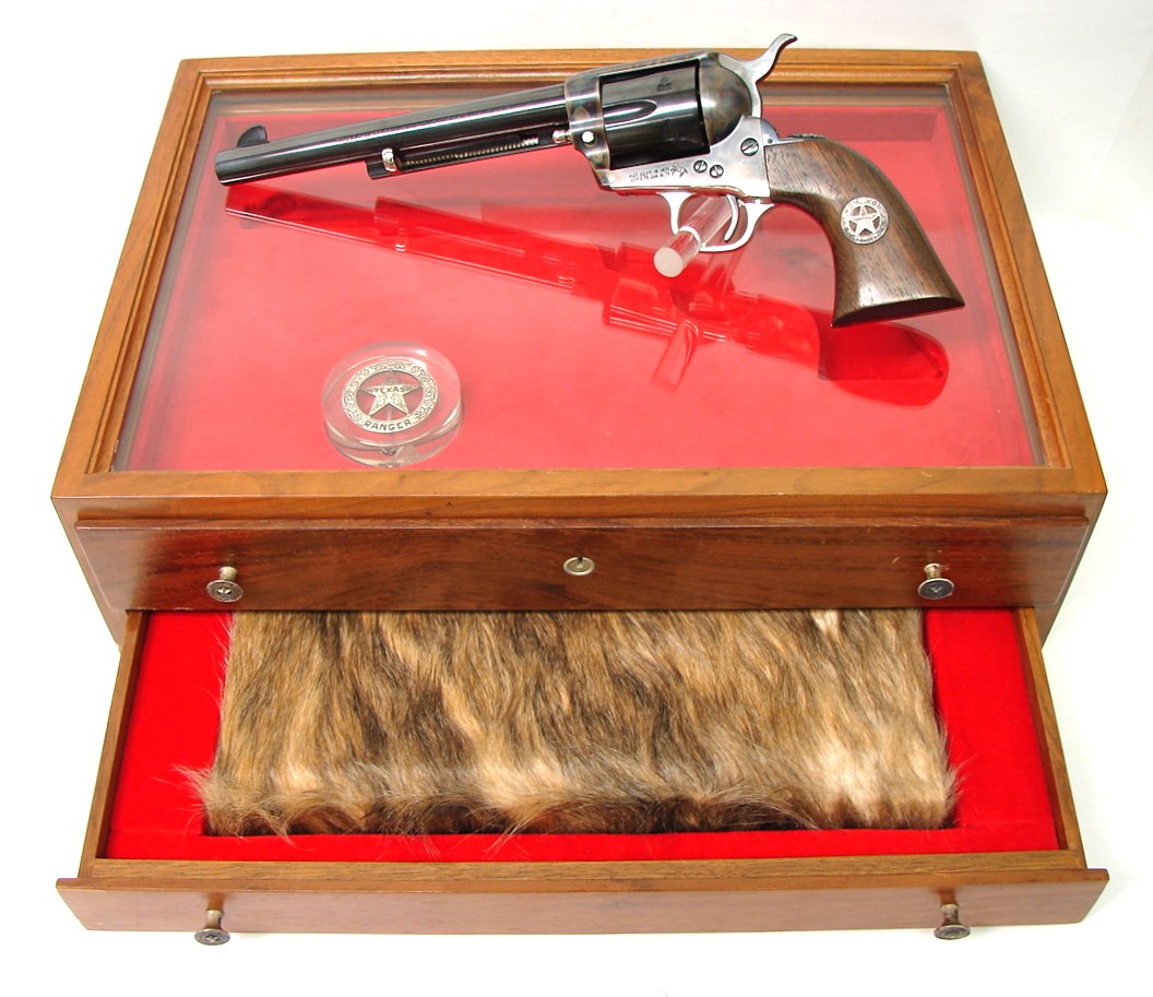 Rare Texas Ranger Commemorative Colt SAA .45 LC caliber revolver. 1970 ...