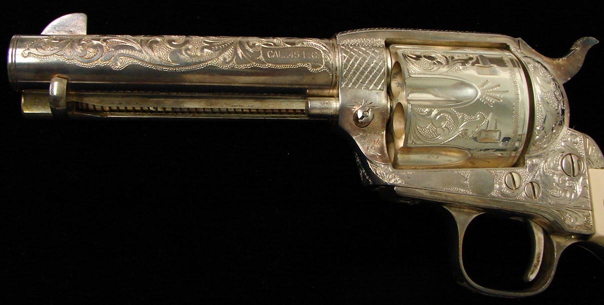 George S. Patton Uberti Single Action .45 LC caliber commemorative ...