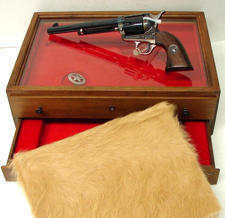 Texas Ranger Colt Single Action .45 LC caliber commemorative revolver ...