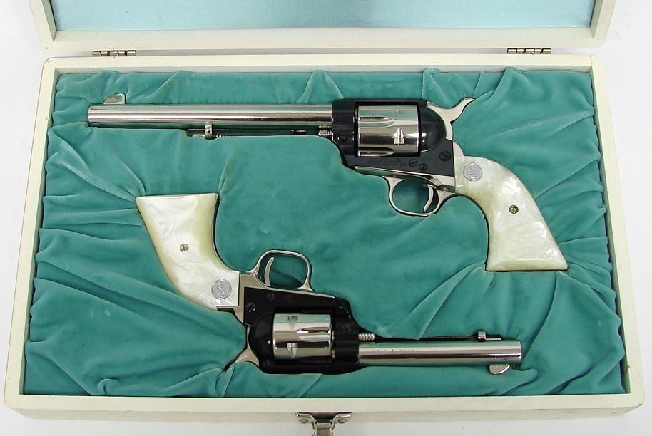 Rare H. Cook Commemorative 2-Gun Set of .45 LC and .22 LR caliber ...