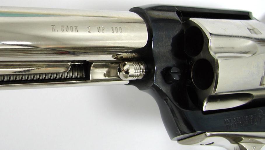 Rare H. Cook Commemorative 2-Gun Set of .45 LC and .22 LR caliber ...