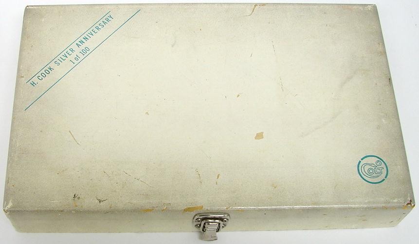 Rare H. Cook Commemorative 2-Gun Set of .45 LC and .22 LR caliber ...