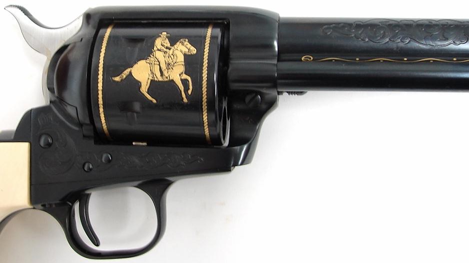John Wayne .45 LC caliber Colt Single Action commemorative revolver ...