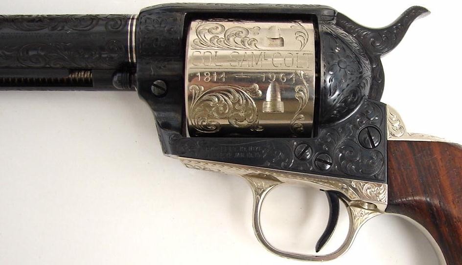 Rare Prototype Colonel Sam Colt Sesquicentennial .45 LC caliber Single ...