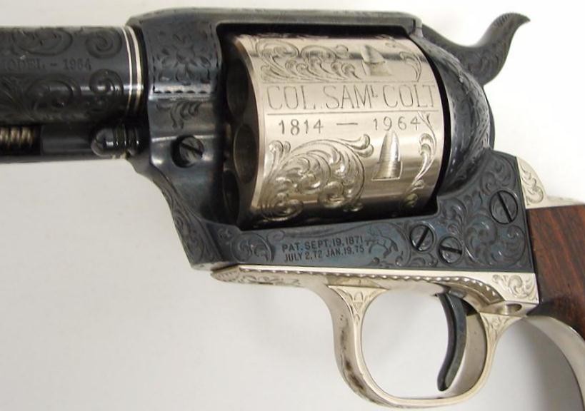 Rare Prototype Colonel Sam Colt Sesquicentennial .45 LC caliber Single ...