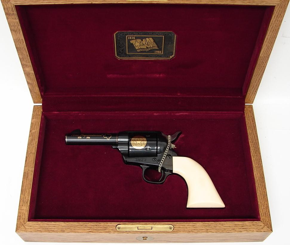Rare Texas Sesquicentennial Matched Set of Colt Single Action .45 ...