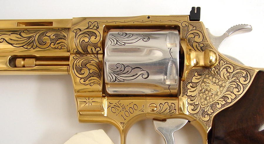 Colt Python .357 Magnum 20th Century Special Edition revolver issued by ...