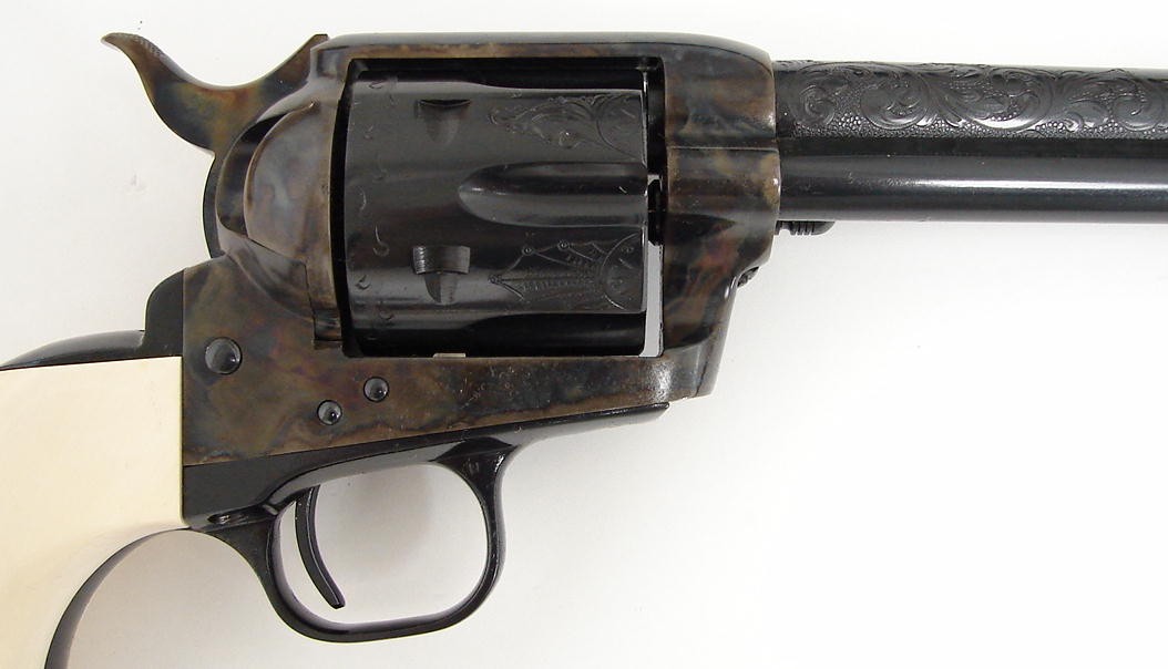 Teddy Roosevelt commemorative revolver issued in 1984 with wood ...