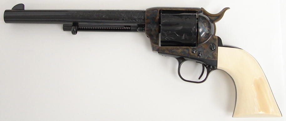 Teddy Roosevelt commemorative revolver issued in 1984 with wood ...