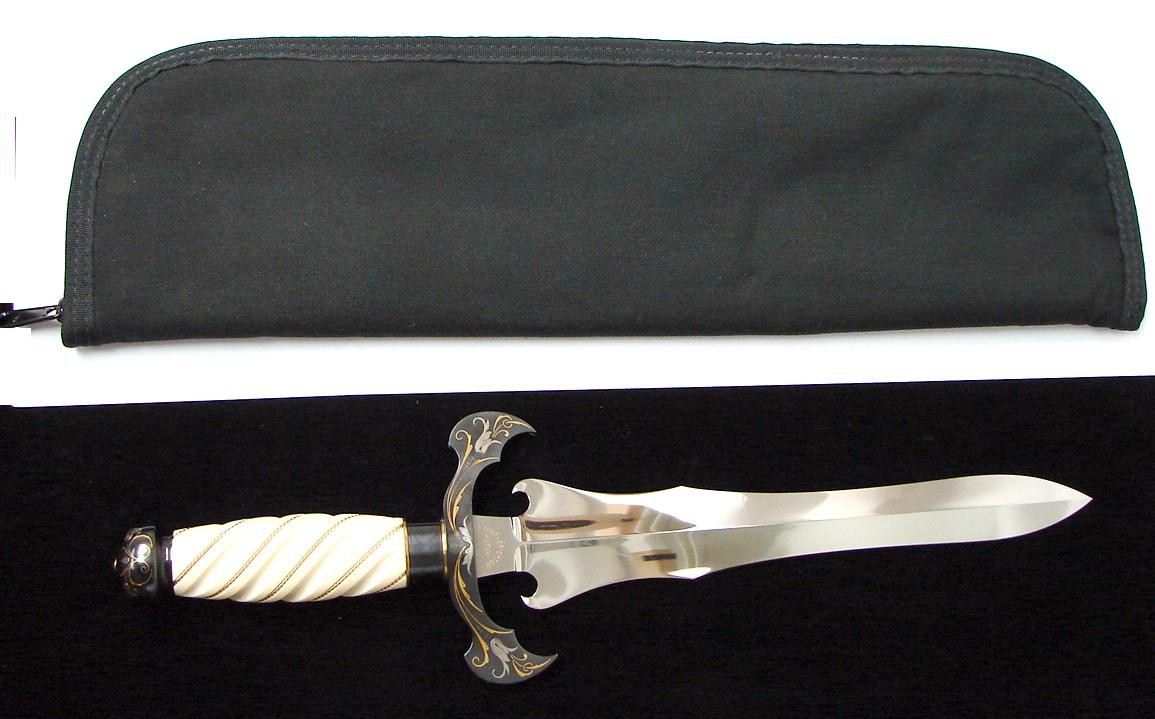 Curt Erickson Art Dagger. This beautiful Dagger has a 10" ATS-34 mirror ...