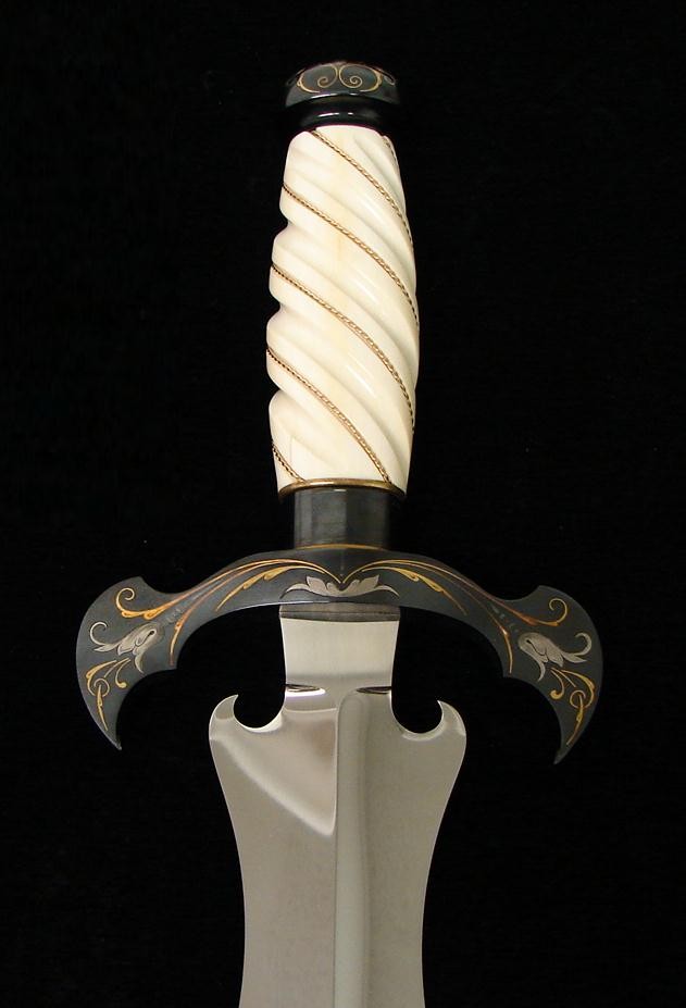 Curt Erickson Art Dagger. This beautiful Dagger has a 10" ATS-34 mirror ...