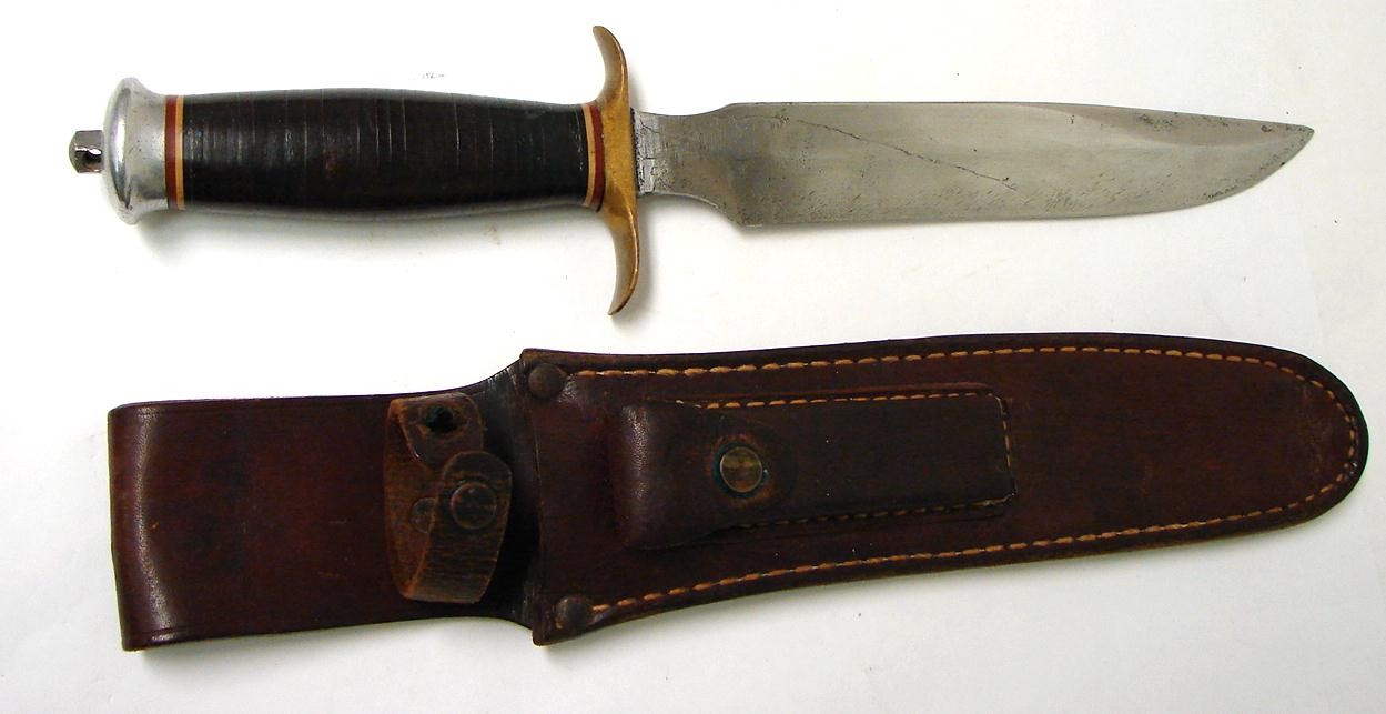 U.S. Randall Springfield Fighter World War II era knife (MEW1339) ATX ...