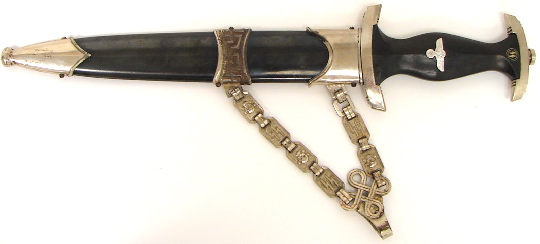 German Model 1936 Chained SS dagger. Blade is very fine with only ...