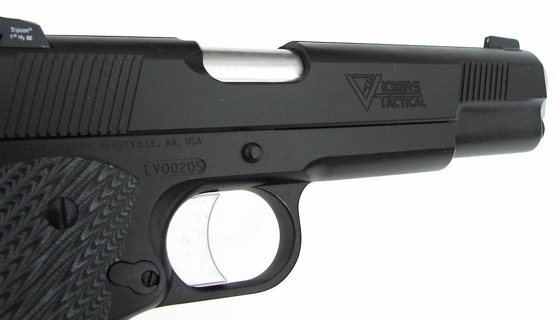 Nighthawk Custom Vickers Tactical .45 ACP caliber pistol. Limited ...