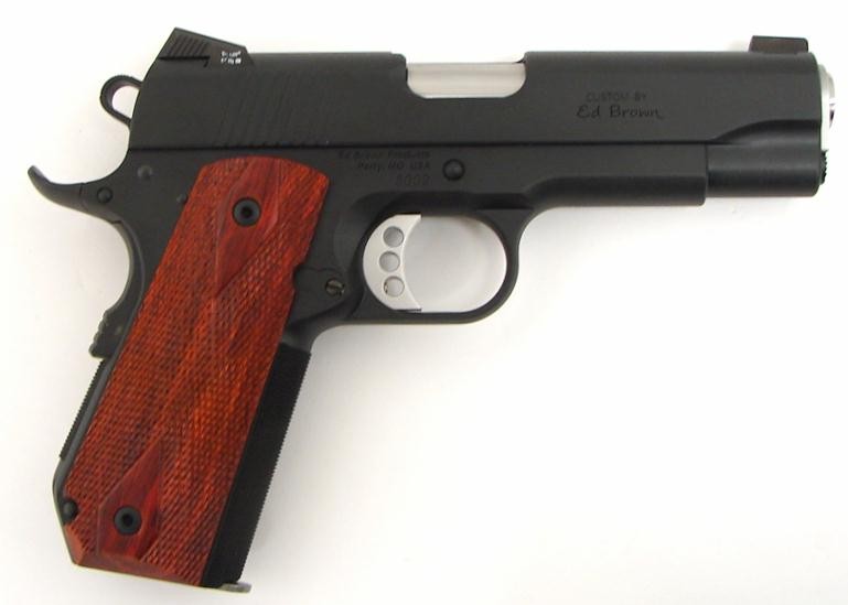Ed Brown Custom Executive Carry .45 ACP caliber pistol. 4 ¼ carry gun ...