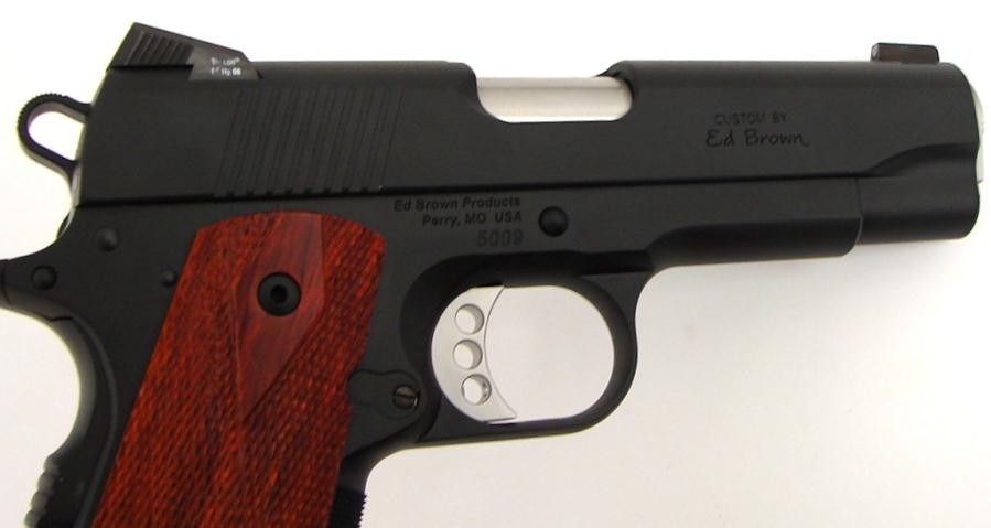 Ed Brown Custom Executive Carry .45 ACP caliber pistol. 4 ¼ carry gun ...