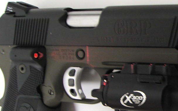 Nighthawk GRP .45 ACP caliber pistol. "Global Response Pistol" with 2 ...