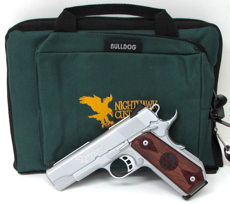 Nighthawk Talon II .45 ACP caliber pistol. Custom Talon II with hard ...