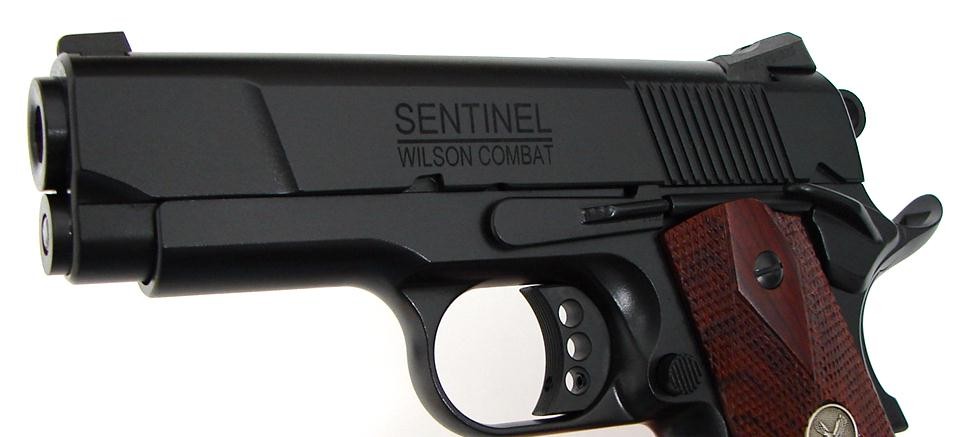 Wilson Combat Sentinel 9 MM Para caliber pistol. Sub-compact carry ...