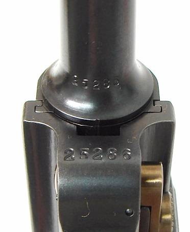 DWM 1906 .30 Luger caliber pistol. DWM production for Swiss military ...