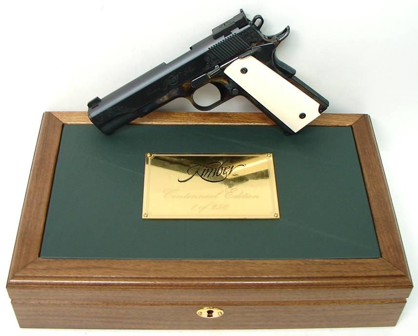 Kimber Centennial Edition 1911 1 of 250 limited edition .45 ACP caliber ...