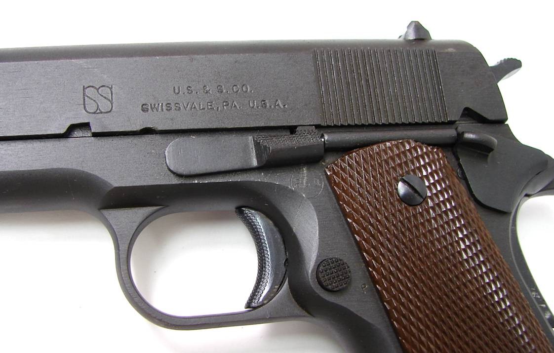 Union Switch & Signal 1911 A1 .45 ACP caliber pistol. Beautiful Union ...