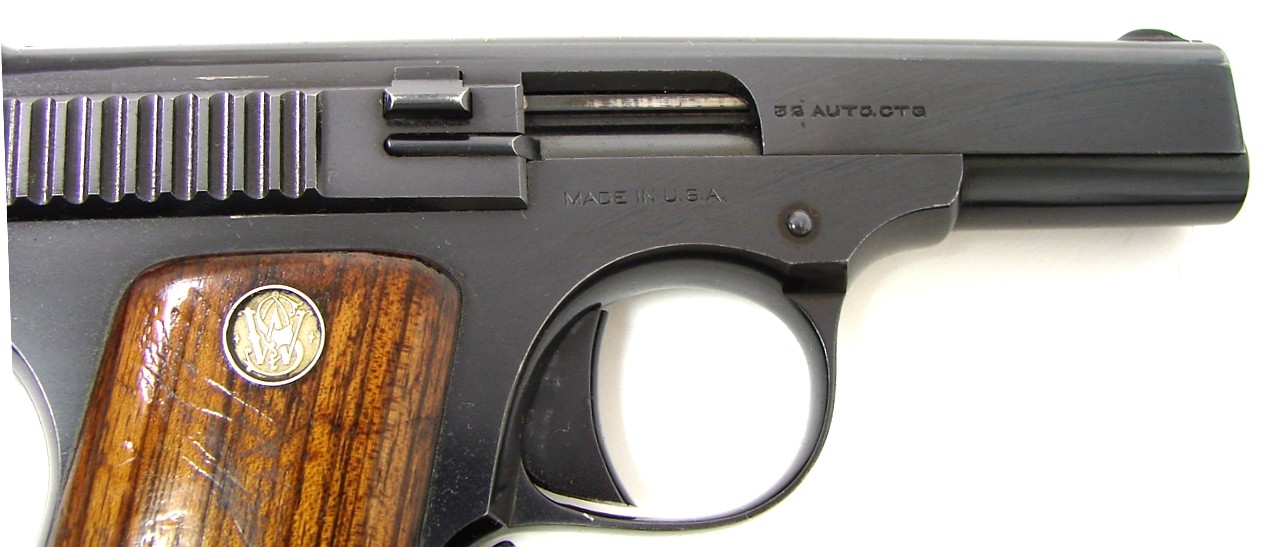 Smith & Wesson Semi-Automatic Pistol .32 ACP caliber pistol. Rare - .32 ...