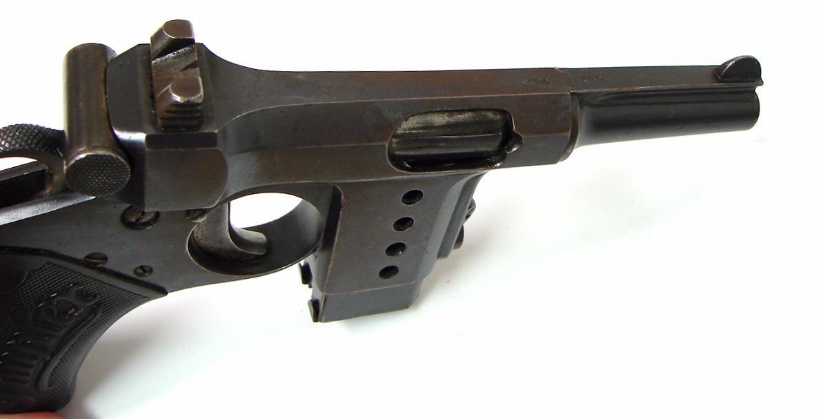Bergmann Simplex 8 MM Bergmann caliber pistol. Rare Simplex model ...