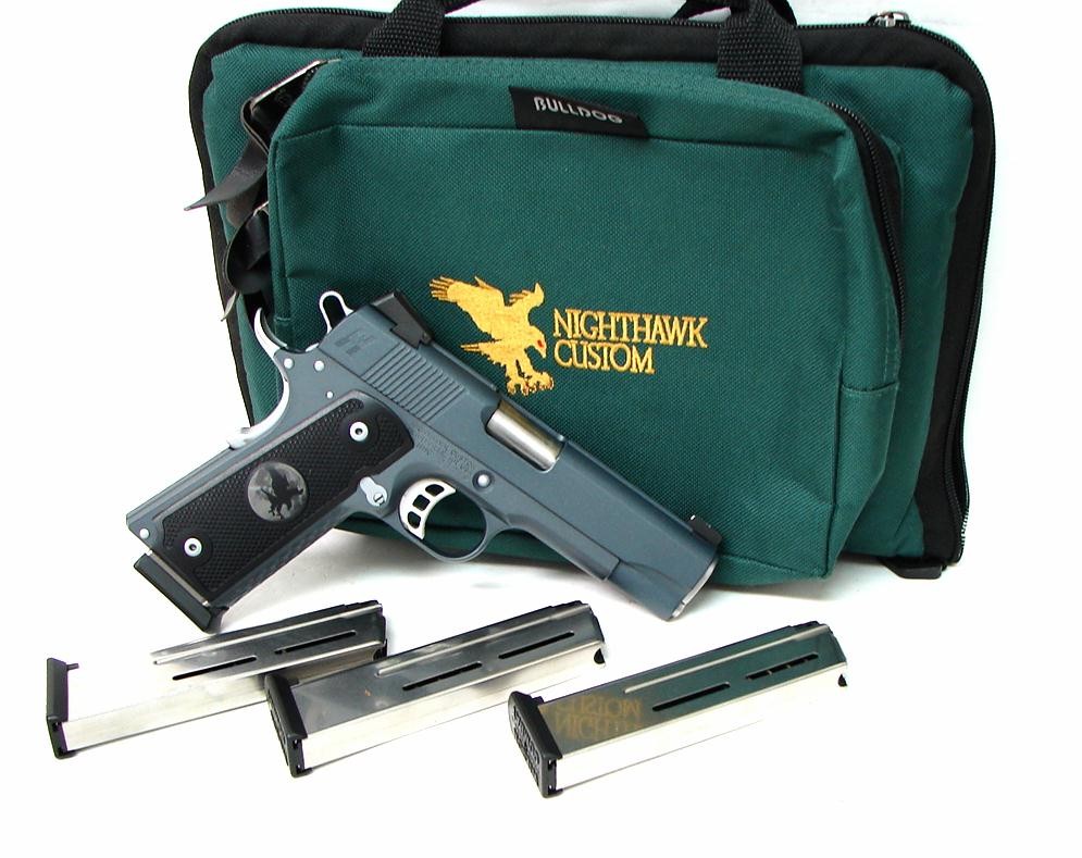 Nighthawk Custom Lady Hawk 9 MM caliber pistol. 4" carry gun with full ...