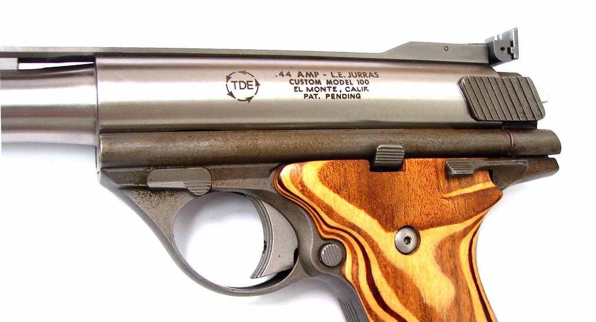 TDE Corp AutoMag 100 .44 AMP caliber pistol. Rare Lee Jurras custom ...