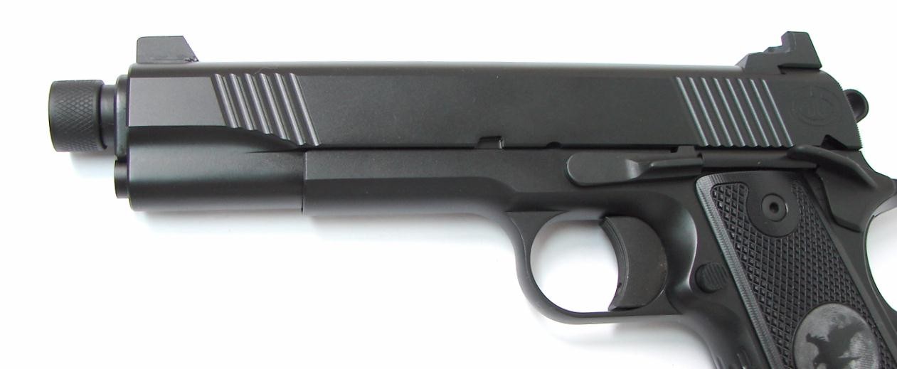 Nighthawk Custom Advanced Armament .45 ACP caliber pistol. AAC full ...