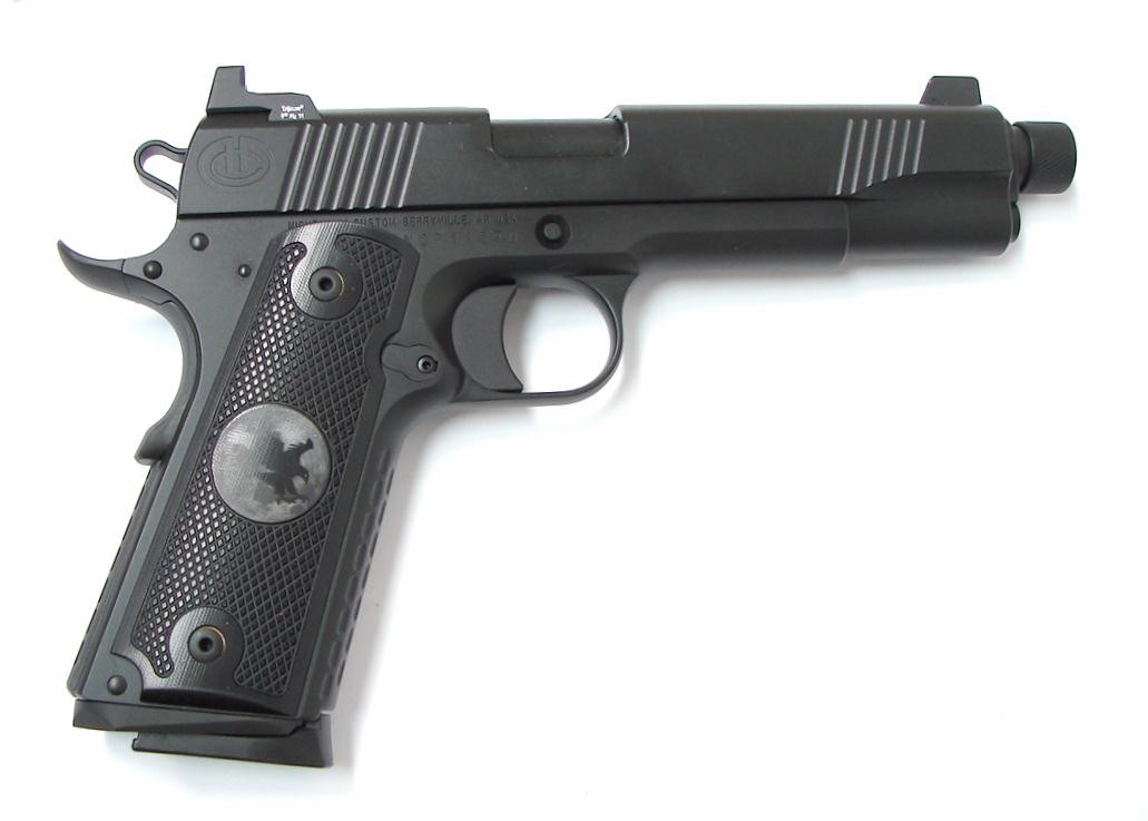 Nighthawk Custom Advanced Armament .45 ACP caliber pistol. AAC full ...