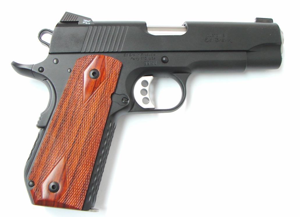 Ed Brown Custom Special Forces Carry .45 ACP caliber pistol. 4 1/4 ...