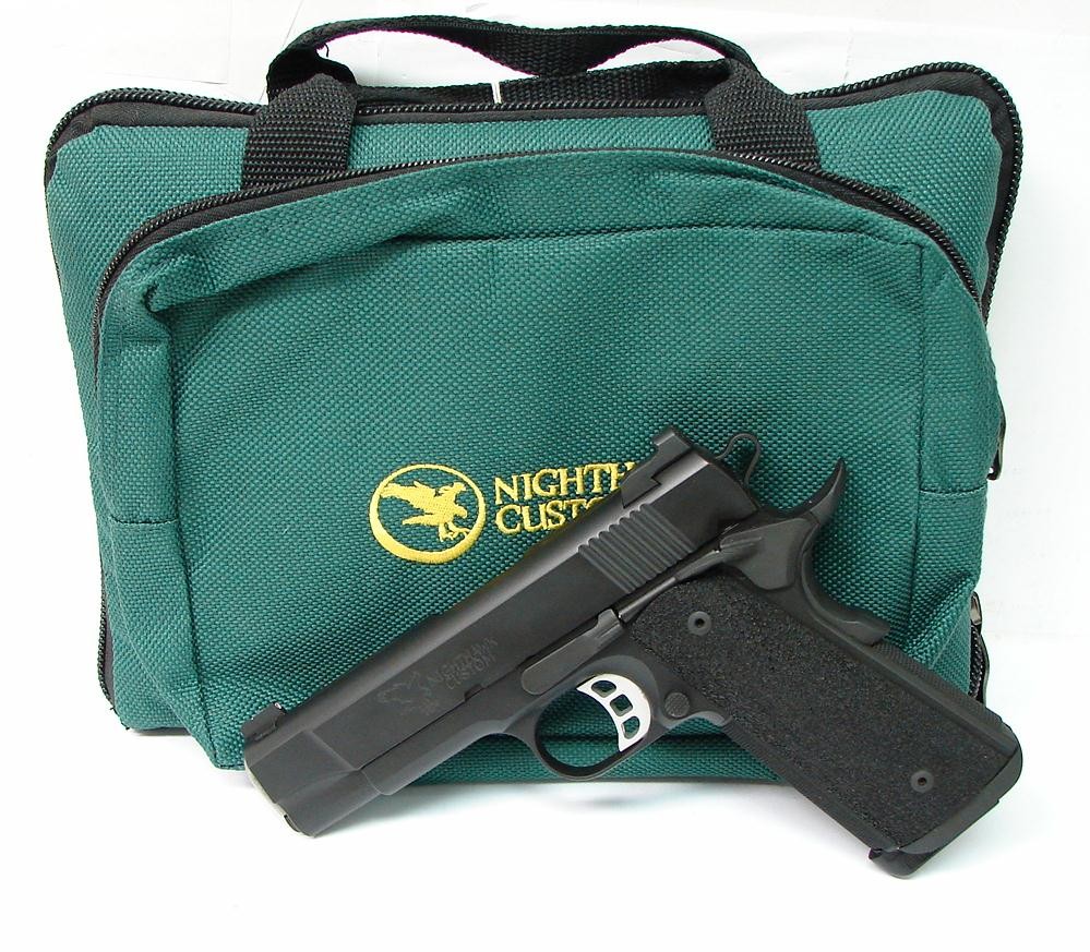 Nighthawk Custom Falcon .45 ACP caliber. 4 1/4" carry gun with Heinie ...