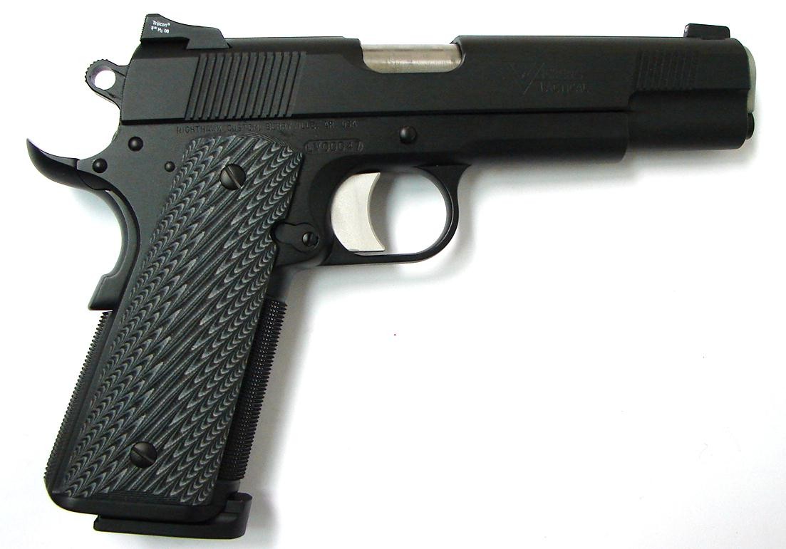 Nighthawk Custom Vickers Tactical .45 ACP caliber pistol. Limited ...