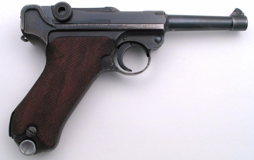 Mauser P-08 9mm Dutch Navy Mauser banner contract pistol. Very rare ...