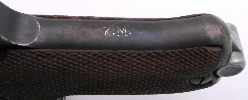 Mauser P-08 9mm Dutch Navy Mauser banner contract pistol. Very rare ...