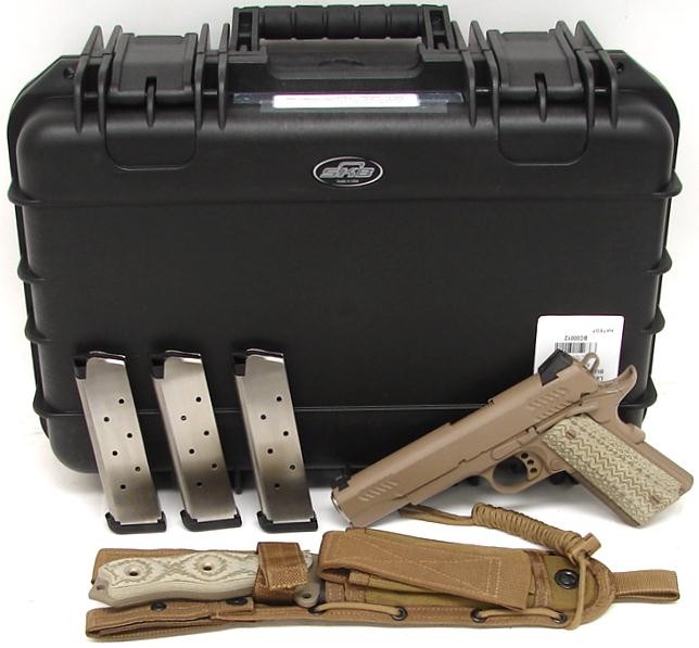 Baer/Busse Combat Package Special combat model .45 ACP pistol and ...